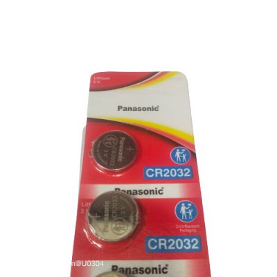 Panasonic CR2032 Coin Type 3V Long Life Lithium Battery – Rajiv Electronics