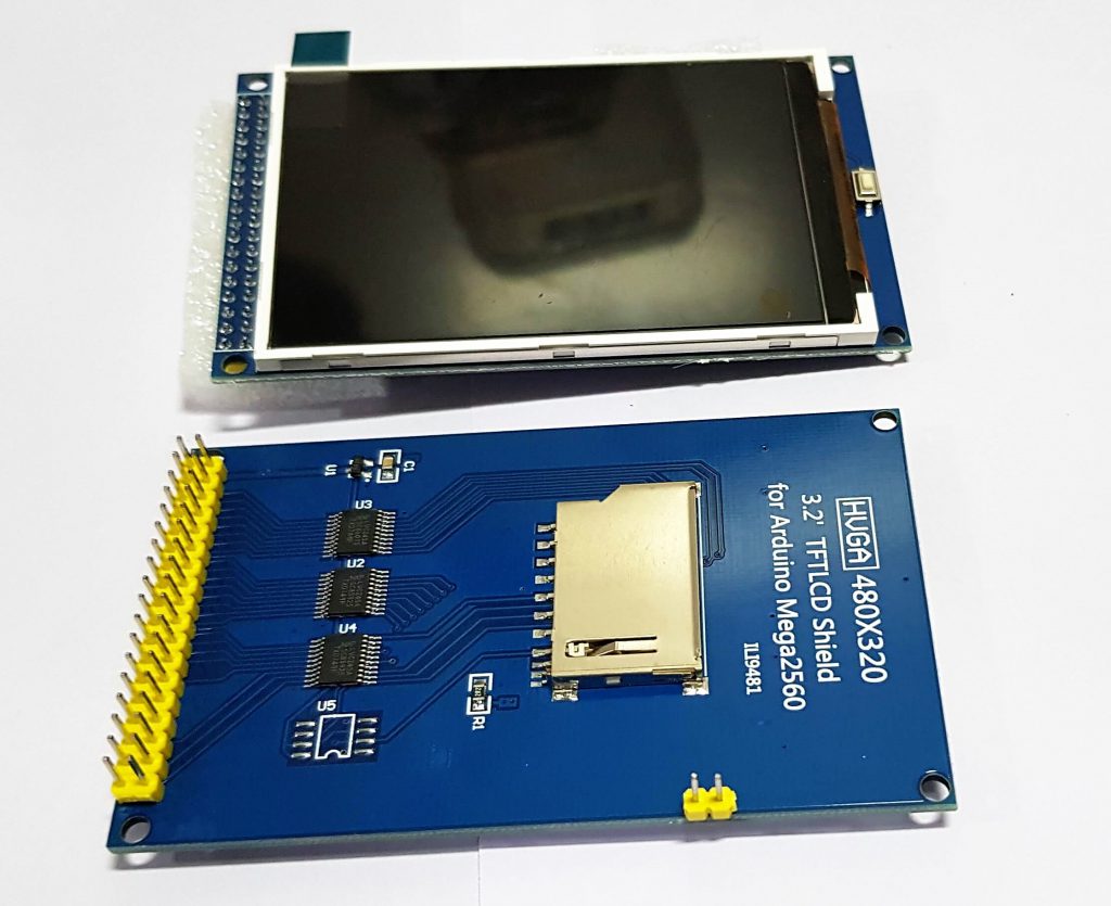 3.2 inch 320×480 TFT Color Display LCD Module for Mega2560 Board ...