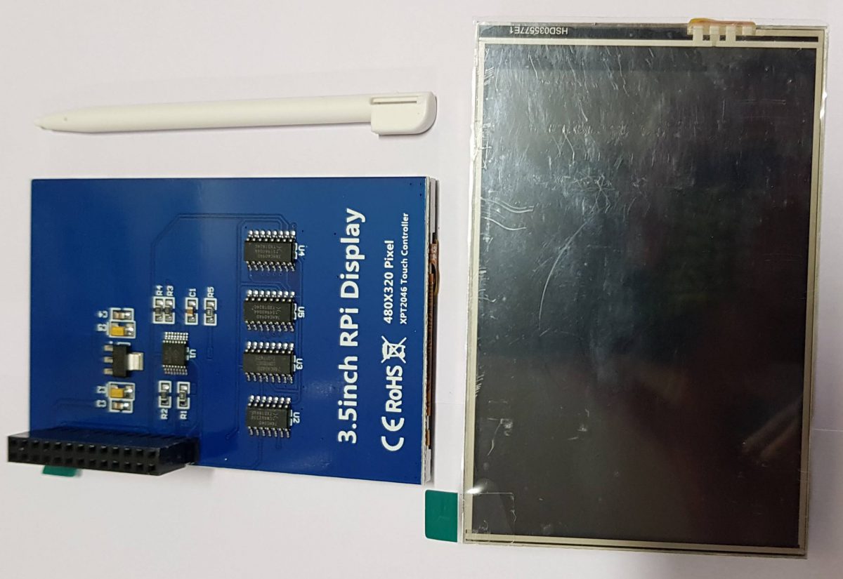 3.5 inch TFT LCD Touch Screen Display for Raspberry Pi with stylus ...