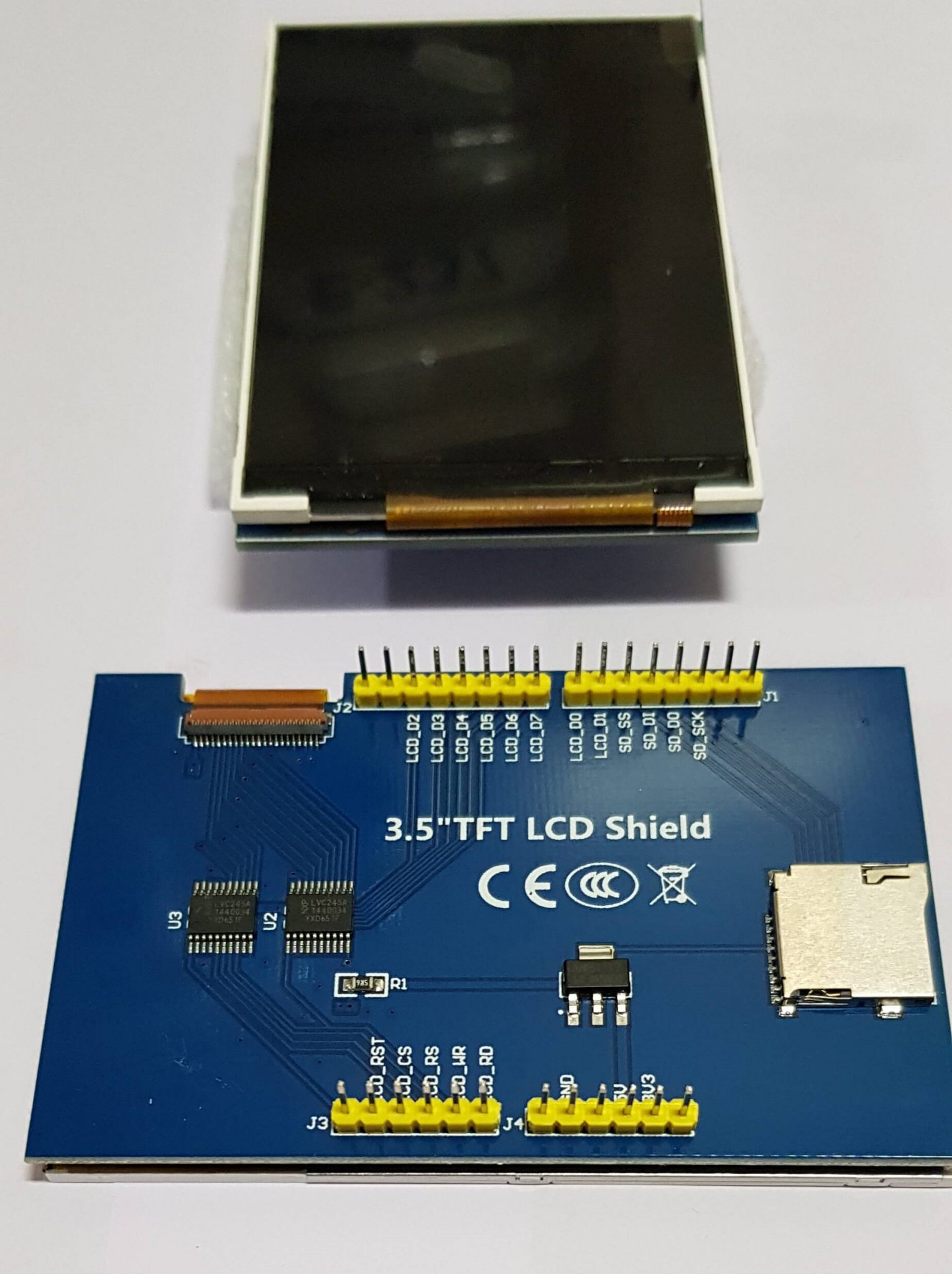 35″ Inch Ili9486 Tft Touch Shield Lcd Module 480×320 For Arduino Uno With Stylus Rajiv