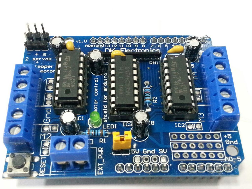 L293D Motor Driver Shield for Arduino – Rajiv Electronics