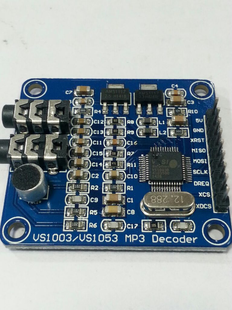VS1003 VS1003B MP3 Module Decoding Containing Microphones STM32 – Rajiv ...