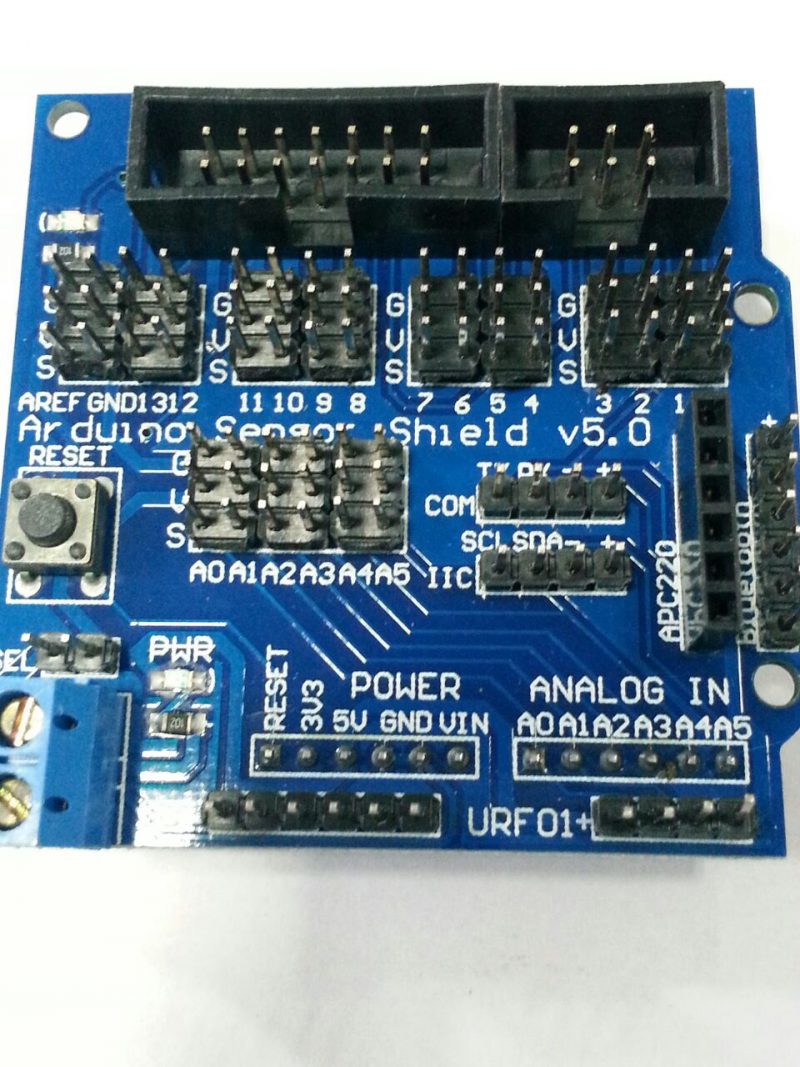 Arduino Sensor Shield V5 Expansion Board – Rajiv Electronics
