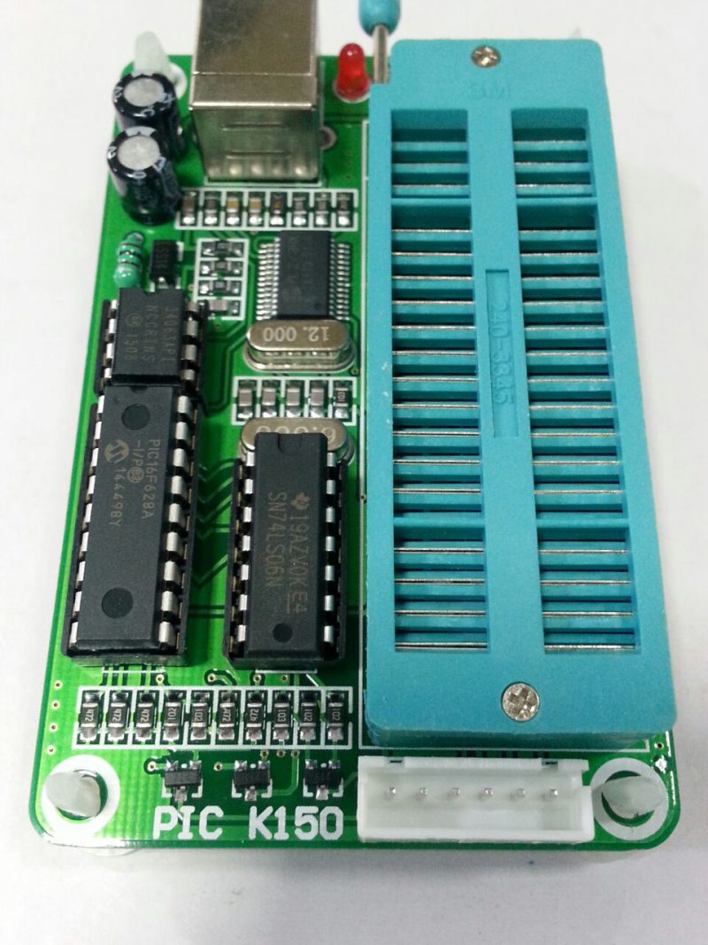PIC K150 USB Automatic Develop Microcontroller Programmer with ICSP Cable – Rajiv Electronics