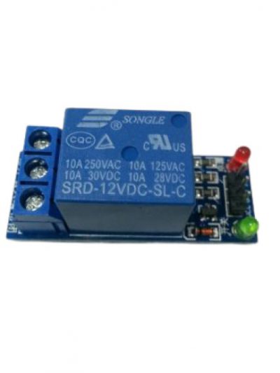 1 Channel 12V Relay Module with Optocoupler – Rajiv Electronics