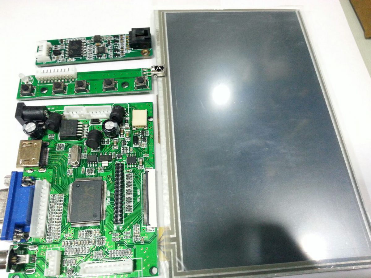 7 Inch LCD CapacitiveTouch Display With HDMI Driver Board Kit For ...