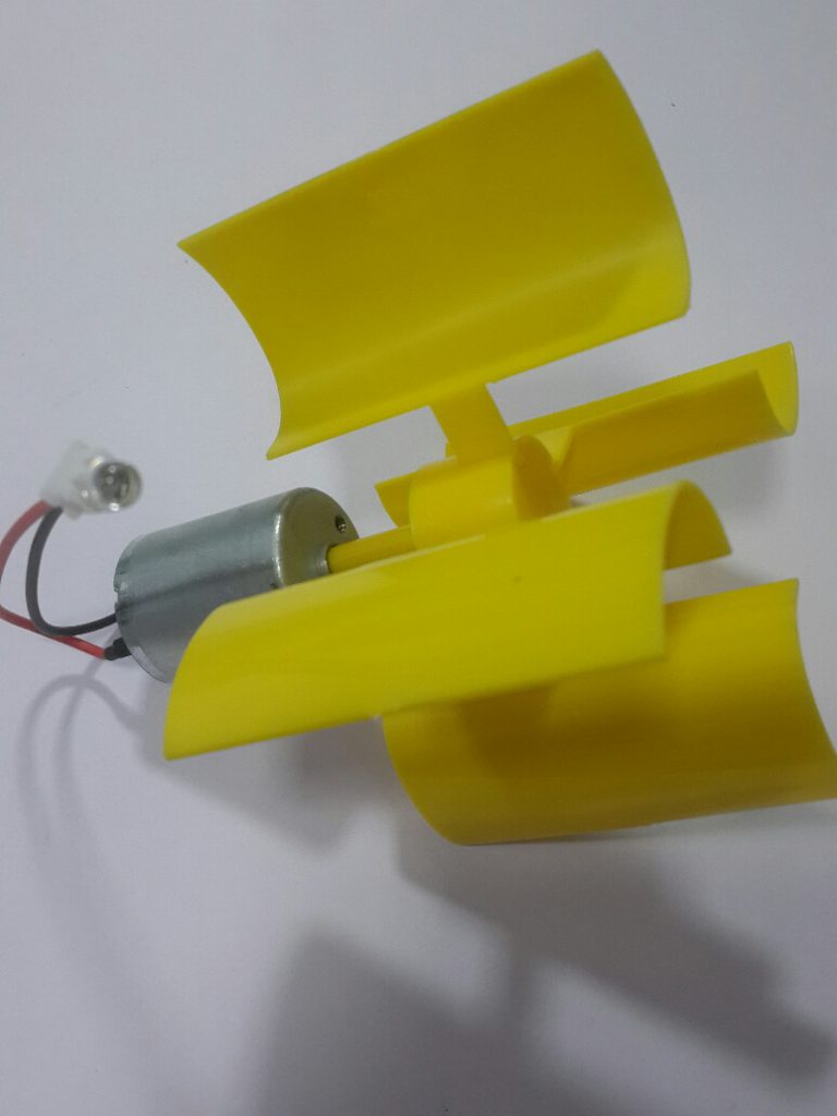 DIY Mini Wind Turbine Blade Vertical Axis Micro Generator Blades Small ...