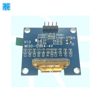 1.3 Inch I2C/IIC OLED Display Module 4pin- WHITE – Rajiv Electronics