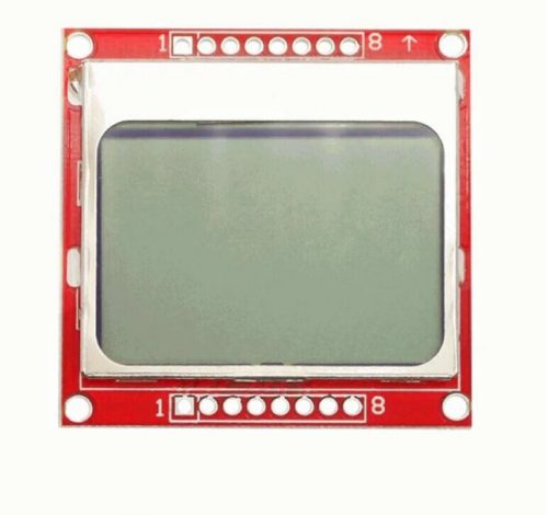 Nokia 5110 LCD Display Module – Red – Rajiv Electronics