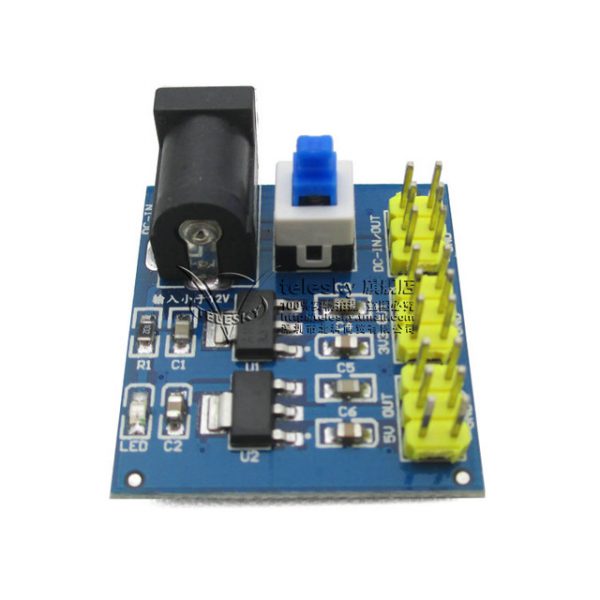 DC-DC 12V to 3.3V 5V 12V Power Module Multi Output Voltage Conversion ...