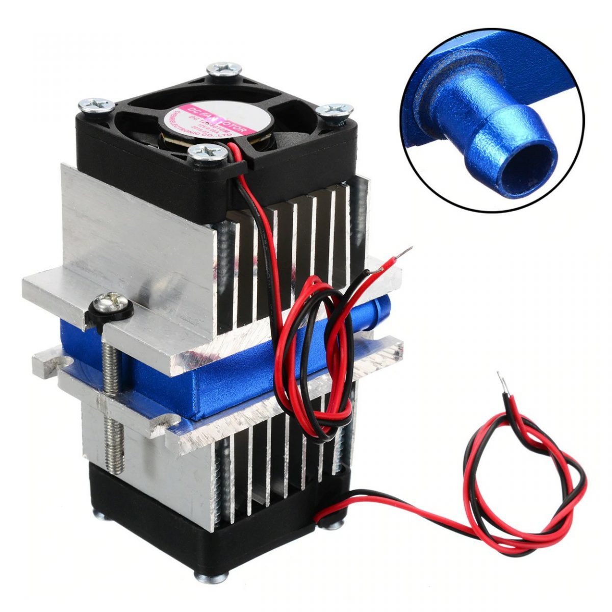 Thermoelectric Peltier Refrigeration Cooling System DIY Kit With ...