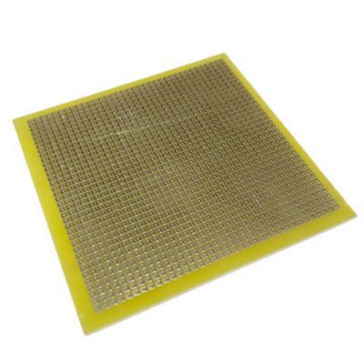 100 X 100 MM Single Sided Glass Epoxy General Purpose Dotted PCB ...