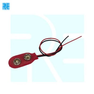 9V Red Armstrong Battery Snap Connector – Rajiv Electronics