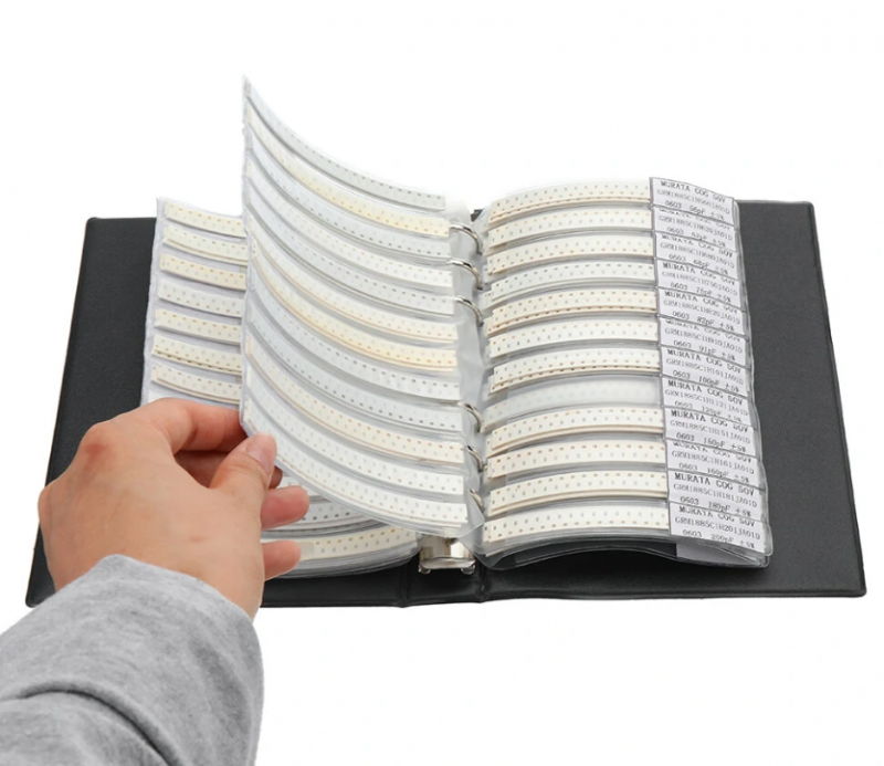 0603 SMD Capacitor Sample Book 4500pcs 90 values Each 50pcs 0.5PF~2.2UF ...
