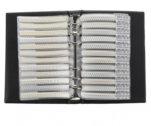 0603 SMD Capacitor Sample Book 4500pcs 90 values Each 50pcs 0.5PF~2.2UF ...