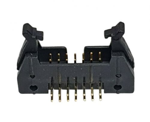 14 PIN FRC/IDC RIGHT ANGLE WITH LOCK MALE 7X2 PIN 2.54MM – Rajiv ...
