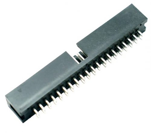 40 PIN FRC/IDC BOX HEADER STRAIGHT MALE 20X2 PIN 2.54MM – Rajiv Electronics