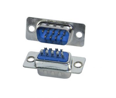 DB 9 PIN D SUB SOLDER TYPE MALE CONNECTOR – Rajiv Electronics