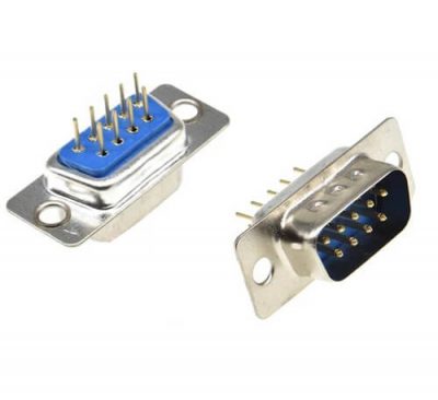DB 9 PIN D SUB PCB MOUNT STRAIGHT MALE CONNECTOR – Rajiv Electronics