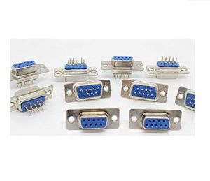 DB 9 PIN D SUB PCB MOUNT STRAIGHT FEMALE CONNECTOR – Rajiv Electronics