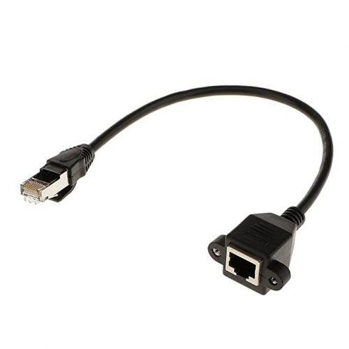 Rj45 Male to Female Panel Mount Lan Adapter -30 CM – Rajiv Electronics