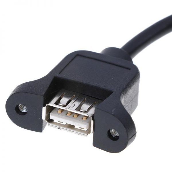 USB Type-A female panel-mount > USB Type-A female panel-mount -30 CM ...