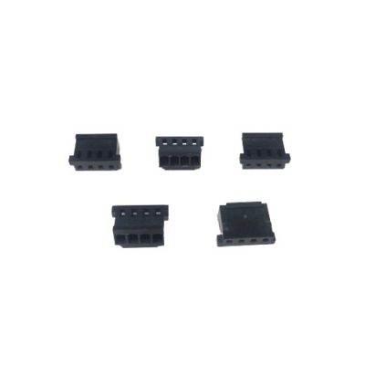 4 Pin Black Relimate Female Housing Only 252 – 2.54mm – Rajiv Electronics