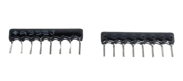3.3K Ohm 8 PIN Resistor Network SIP – Rajiv Electronics