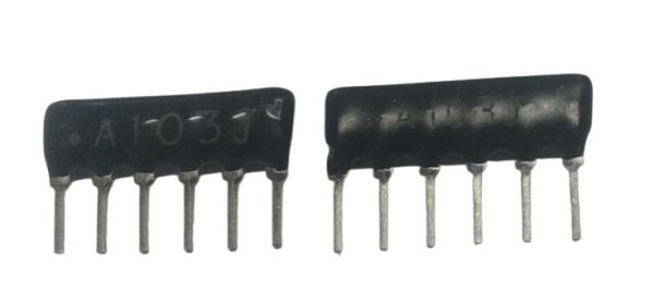 10K Ohm 6 PIN Resistor Network SIP – Rajiv Electronics