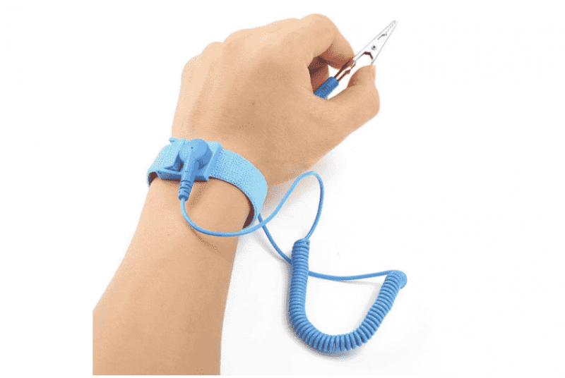 Anti Static ESD Wrist Strap Elastic Band with Clip – Rajiv Electronics