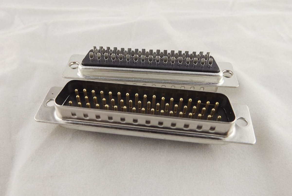 DB 50 PIN D SUB SOLDER TYPE MALE CONNECTOR – Rajiv Electronics