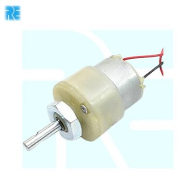 500 RPM 12v DC Center Shaft Gear Motor – Rajiv Electronics