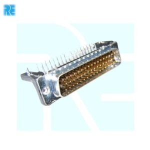 DB 50 PIN D SUB RIGHT ANGLE MALE CONNECTOR FCI-OEN MAKE – Rajiv Electronics