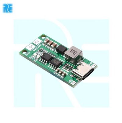 18650 Lithium Battery Charging 3S 1A Board Type-C Step-Up Boost Module ...