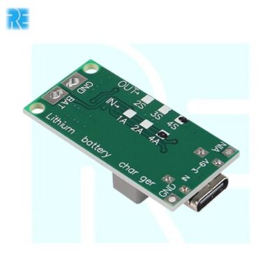 18650 Lithium Battery Charging 3S 1A Board Type-C Step-Up Boost Module ...